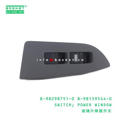China Power Window Switch 8982987510 8981595440 for ISUZU VC46 0.14kg for sale