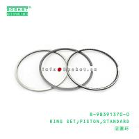 China Standard Piston Ring Set 8-98391370-0 8983913700 for ISUZU NPR 0.108kg for sale