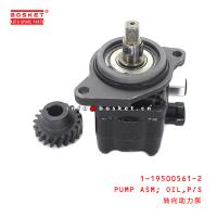China Power Steering Oil Pump Assembly 1195005612 1-19500561-2 for ISUZU CXZ 6WF1 5.26kg for sale
