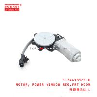 China ISUZU CXZ FRR Front Door Power Window Regulator Motor 1-74418177-0 1744181770 12V 1.2kg for sale