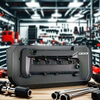 China TS16949 Certified Engine Rocker Valve Cover 4M5G-6K272-HE for Ford Focus MK2 C-MAX 1502887 for sale