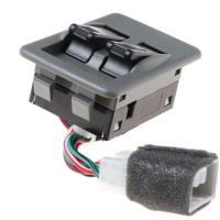 China Black Electric Power Window Master Switch Button for Kia Pride KK12B-66-370 12V for sale