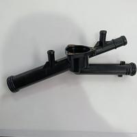 China OEM 03H-121-117-A Engine Coolant Thermostat Housing for Passat Touareg CC Tigra Models for sale