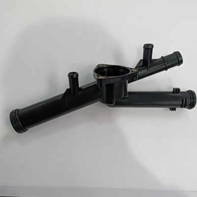 China OEM 03H-121-117-A Engine Coolant Thermostat Housing for Passat Touareg CC Tigra Models for sale