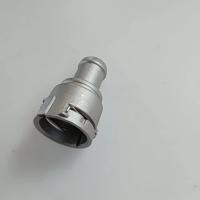 China Aluminum Coolant Flange Hose Coupler Pipe 3B0 122 291B for Audi VW Seat Skoda for sale
