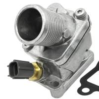 China Engine Coolant Thermostat 30777475 for Volvo S60 V70 2.4L Black Finish for sale