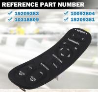 China Chevrolet Corvette 1997-2004 Left Driver Side Electric Power Window Switch ABS Plastic 19209381 for sale