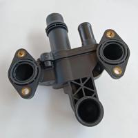 China Engine Coolant Thermostat Housing Assembly LR073372 for Land Rover LR3 2005-2009 LR4 2010-2016 for sale