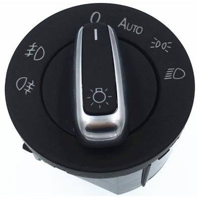 China 5ND941431B Auto Headlight Switch for VW Jetta Golf MK5 MK6 Passat B6 Tiguan Rabbit 12V for sale