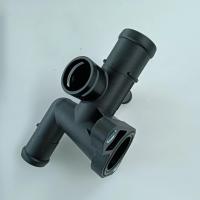 China Thermostat Housing 06A121132D for Audi VW Golf Variant TDI 1999-2013 Coolant Flange for sale