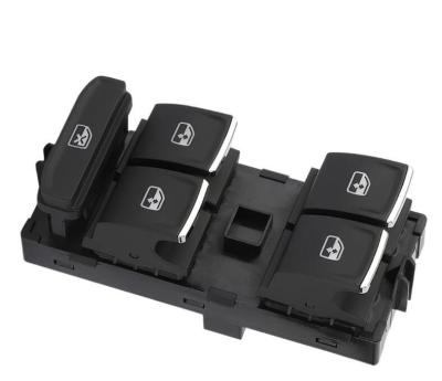 China 5G0 959 857A 5G0 959 857C Power Window Master Switch for VW Golf Passat B8 8 Pin for sale