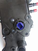 China PEUGEOT Plastic Thermostat Housing 1336 R8 Coolant Flange with Sensor Guaranteed Fit for sale
