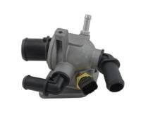 China Aluminium Thermostat Housing 55211694 4 Pin with Thermostat and Sensor for FIAT for sale