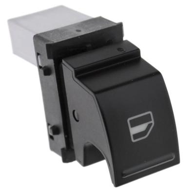 China Black Window Power Control Switch Compatible VW Golf MK5 MK6 Polo 7L6959855B for sale