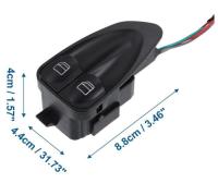 China Left Door Power Window Switch 2308211351 for Mercedes Benz SL500 SL550 2005-2009 Master Control for sale