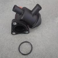 China Engine Coolant Thermostat Housing for Hyundai 25650-02766 KIA DONGFENG 12 Month Warranty for sale