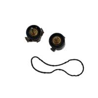 China Metal Plastic Engine Coolant Thermostat Housing for Ford F250 F350 F450 F550 6.4L 2008-2010 for sale