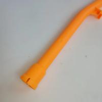 China Metal Plastic Engine Oil Dipstick Tube Upper 06A103663B for Audi VW 1.8T 2.0L for sale