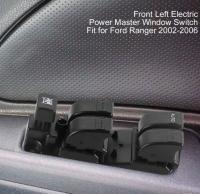 China 2M3414505DA41 OEM NO. Power Window Switch for Ford Ranger 2002-2006 Black Front Left for sale