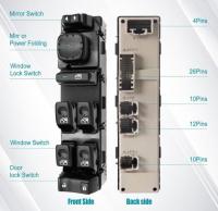 China 15883319 Power Window Switch Driver Side Master Control for Chevy GMC Cadillac 2003-2006 for sale