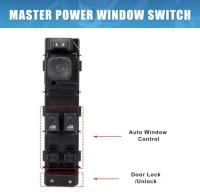 China H2 Electric Power Window Switch for Front Left Drive Side Car Cadi-llac GMC Chevrolet for sale