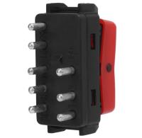 China Red Emergency Flasher Switch 1248200110 for Mercedes-Benz W124 W201 W202 12V Hazard Light for sale