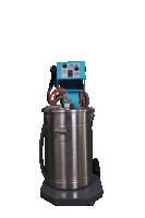 China 27KG Powder Paint Sprayer  Eco Friendly Electrostatic Powder Coating Machine 35L for sale