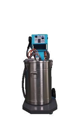 China 27KG Powder Paint Sprayer  Eco Friendly Electrostatic Powder Coating Machine 35L for sale