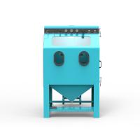 China Eco Friendly Wheel Sandblasting Machine Dust Free Portable Sandblaster Low Noise for sale