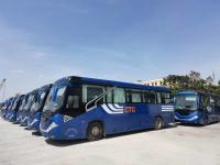 China Electric GTZ6112 Used Coach 48 Seats Buses Left Hand Drive Luxury Sleeper Bus for sale
