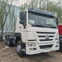 China Heavy Duty  10 Wheels Second Hand  Sinotruck Howo Used Tractor Truck With Weichai Engine for sale