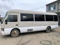 China 30 Seater Used Coaster Buses Mini Coach Bus 1HZ Front Engine Bus for sale