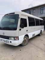 China 30 Seater Used Coaster Buses Mini Coach Bus 1HZ Front Engine Bus for sale