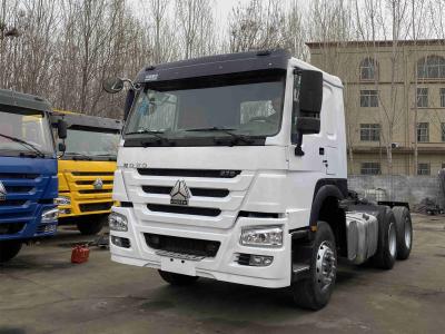 China HOWO Used Tractor Truck 6*4 Left Hand Drive 375 / 371hp 2019-2020 for sale