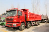 China 25 Cubic Meters Bucket Diesel Dump Truck 15 Tons Load Euro II 8x4 Right Hand Drive Rhd Tipper 430hp for sale