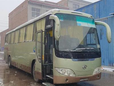 China 55seats Passenger Used Kinglong Bus 243kw XMQ6122 Manual Transmission Yuchai Engine for sale