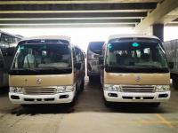 China 22seats Golden Dragon Used Coaster Bus Mini Coach Yuchai 90kw 2015-2017 Diesel Engine for sale
