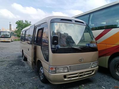 China 2016 Year 29  Seats Used Toyota Coaster Bus Second Hand With Diesel 1Hz Engine for sale