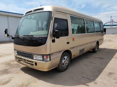 China 2017 Year 29  Seats Used Toyota Coaster Bus With Diesel 1Hz Engine With Folding Door for sale