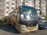 China 2014 Year 49 Seats Used Golden Dragon Bus XML6113 Coach LHD In Good Condition for sale
