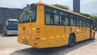 China Higer Used School Bus Coach KLQ6116 Yuchai Engine 147kw 2+3layout 48seats for sale
