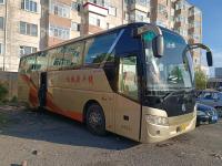 China Coaches Golden Dragon 49 Seater Bus 2017 Two Doors China Brand for sale