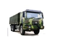 China 2 Vans Cargo Truck Euro Ii Howo Powerful Cargo Truck 420hp Double Fence Trailers Truck for sale