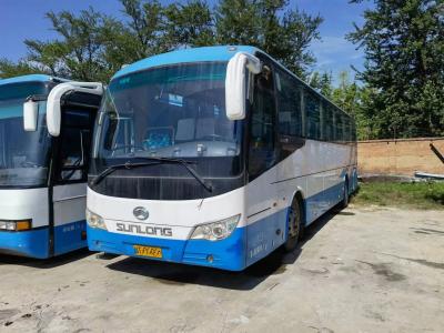 China Rear Engine Sunlong Used Coach Bus LHD SLK6122 Air Bag Suspension 55seats High Chassis for sale