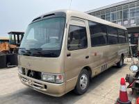 China Toyota Coaster 29seats Used Mini Bus Automatic Door 1Hz Low Kilometer for sale