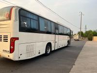 China Air Suspension Higer Brand Used Coach Bus 53 Seater Double Doors Wp.7 Diesel Engine KLQ6129 for sale