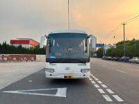 China Air Suspension Higer Brand Used Coach Bus 53 Seater Double Doors Wp.7 Diesel Engine KLQ6129 for sale