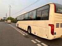 China Air Suspension Higer Brand Used Coach Bus 53 Seater Double Doors Wp.7 Diesel Engine KLQ6129 for sale
