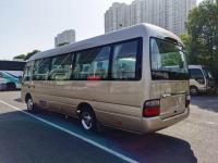 China Left Hand Drive Used Coaster Bus Japanese Mini Bus Toyota Brand 29seats 2TR for sale