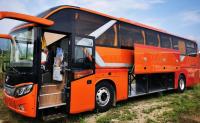 China New Bus Kinglong XMQ6127CY 53Sseats Right Hand Drive YC6L Diesel Engine for sale